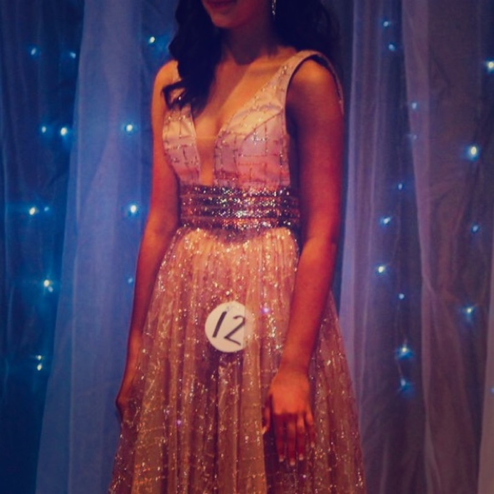 Gorgeous Pink Prom/Pageant Dress - Gem
